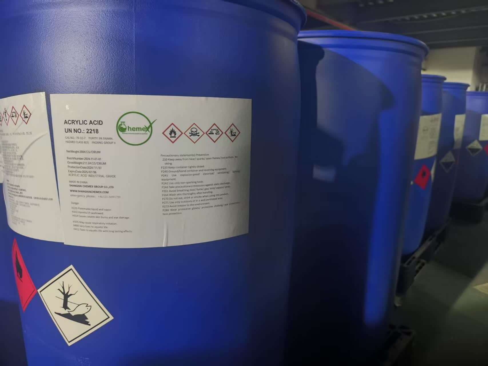 Buy acrylic acid; Price, Uses, and Analysis - Shanghai Chemex